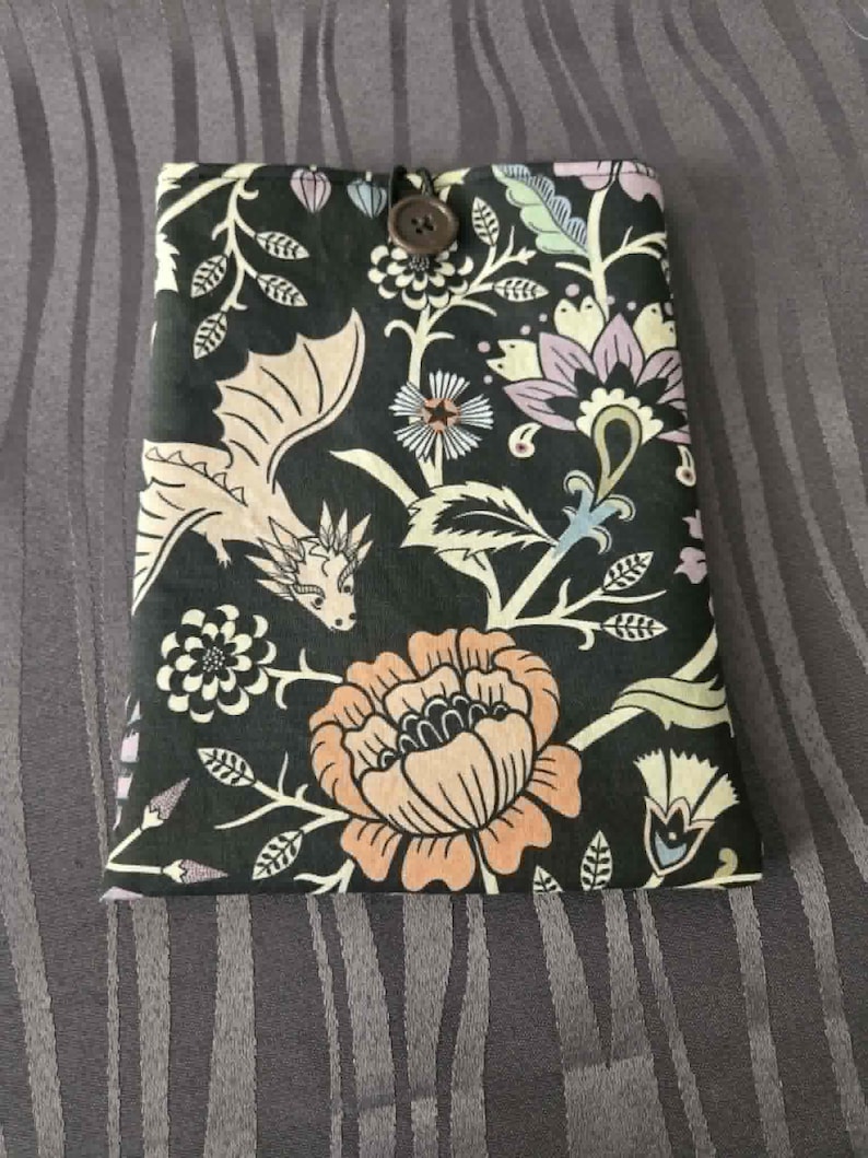 Handcrafted - Made in Canada - Fantasy Dragonrider Book Sleeve, Kindle ...