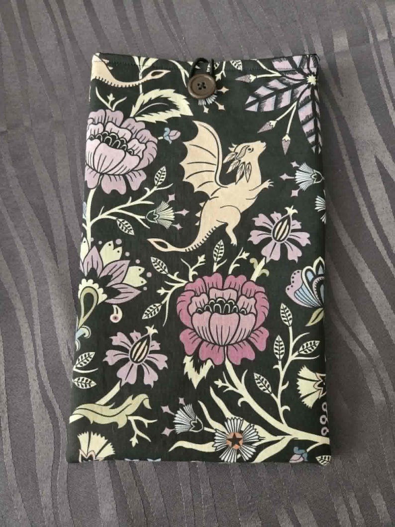 Handcrafted - Made in Canada - Fantasy Dragonrider Book Sleeve, Kindle ...