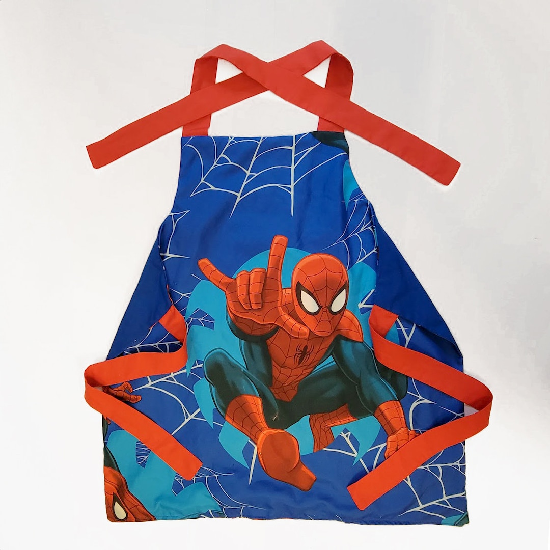 Spider Man, Dress-up Apron,marvel,character Apron,make-believe, Disney ...