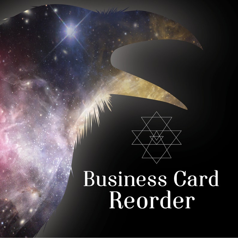 Business Card Reorder - Etsy