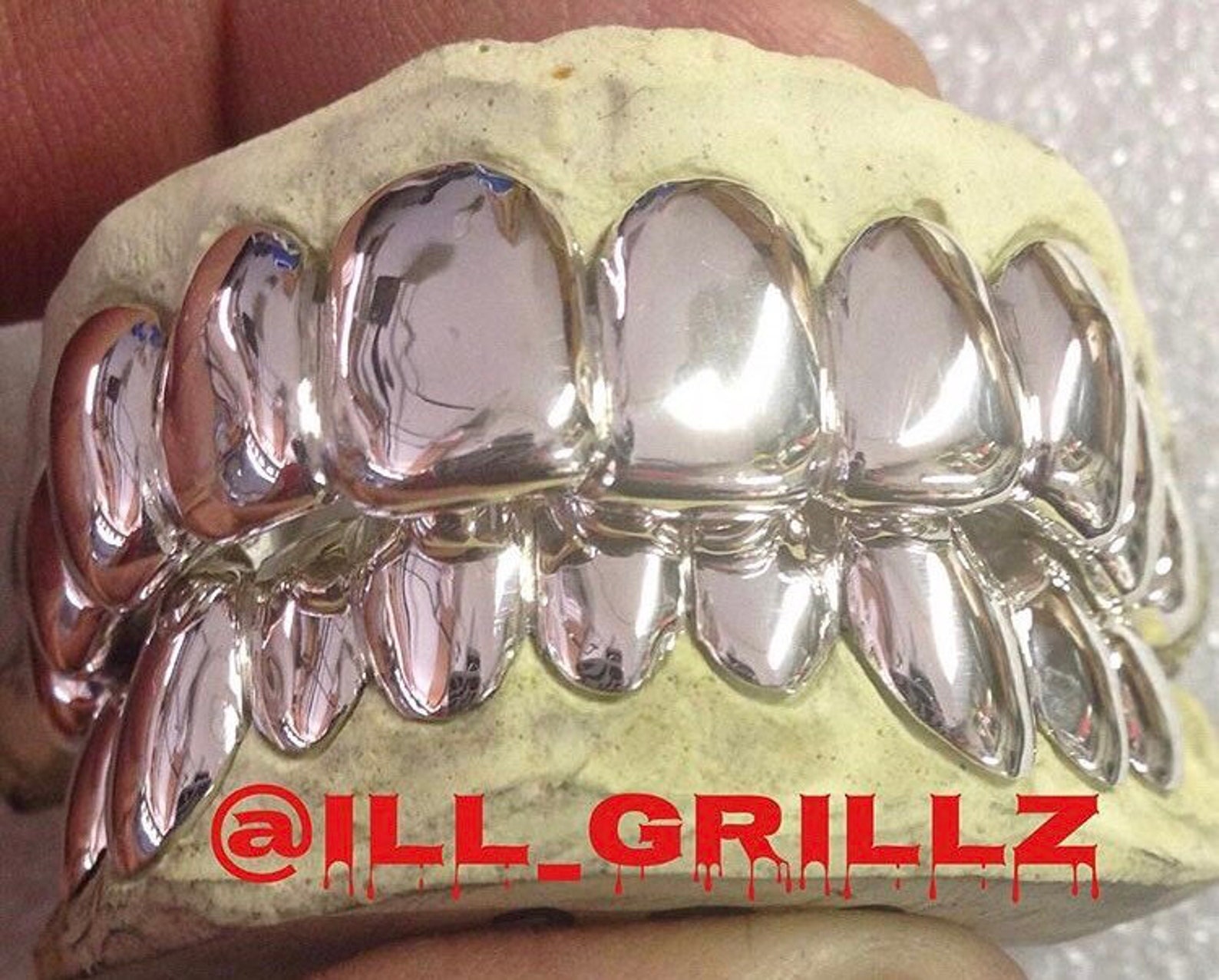 Handmade Custom .925 Sterling Silver Grillz - Etsy