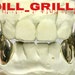 Handmade Custom Dental Gold Top Fangs With Bottom Wolf Style Grillz - Etsy
