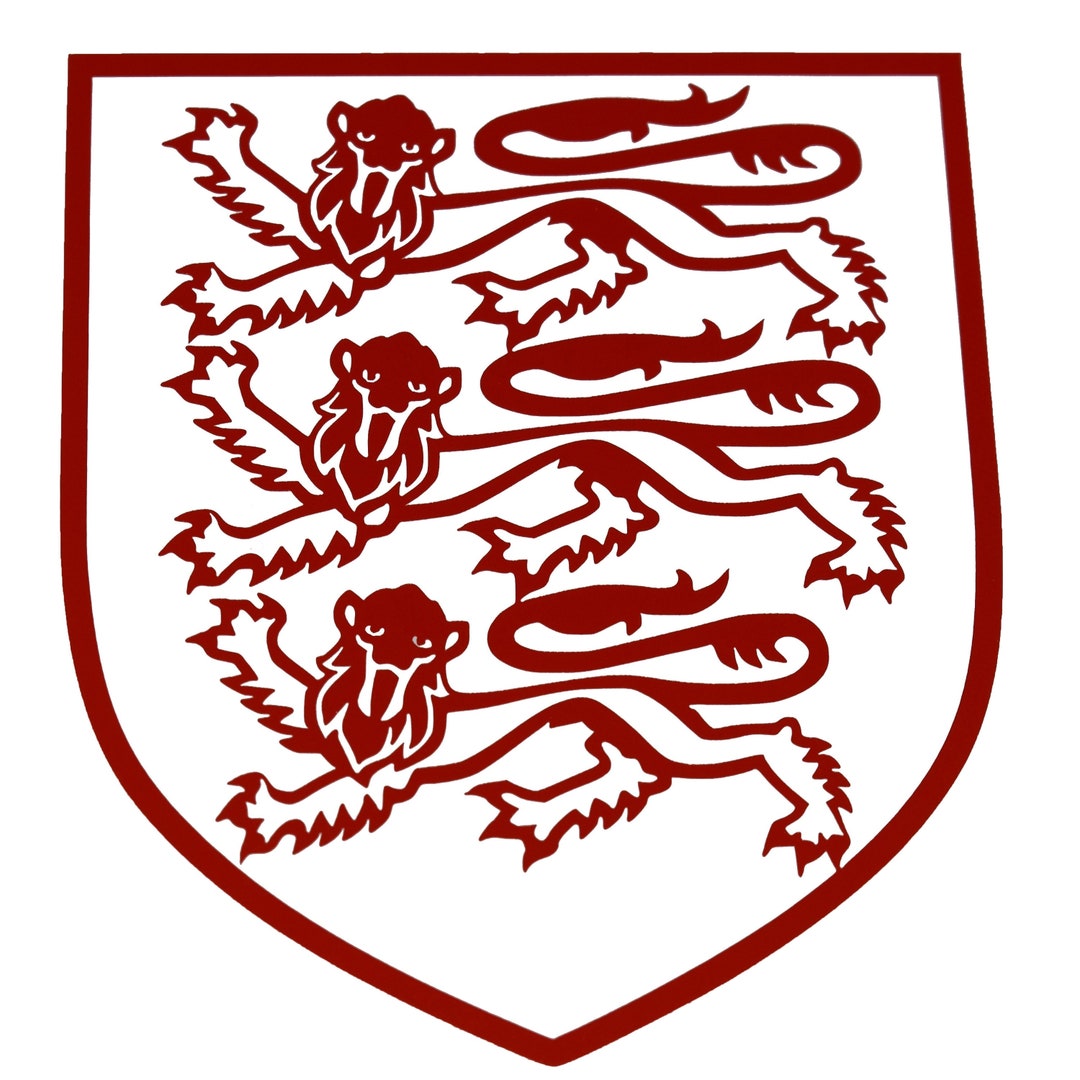 England Royal Coat of Arms Decal Sticker England - Etsy