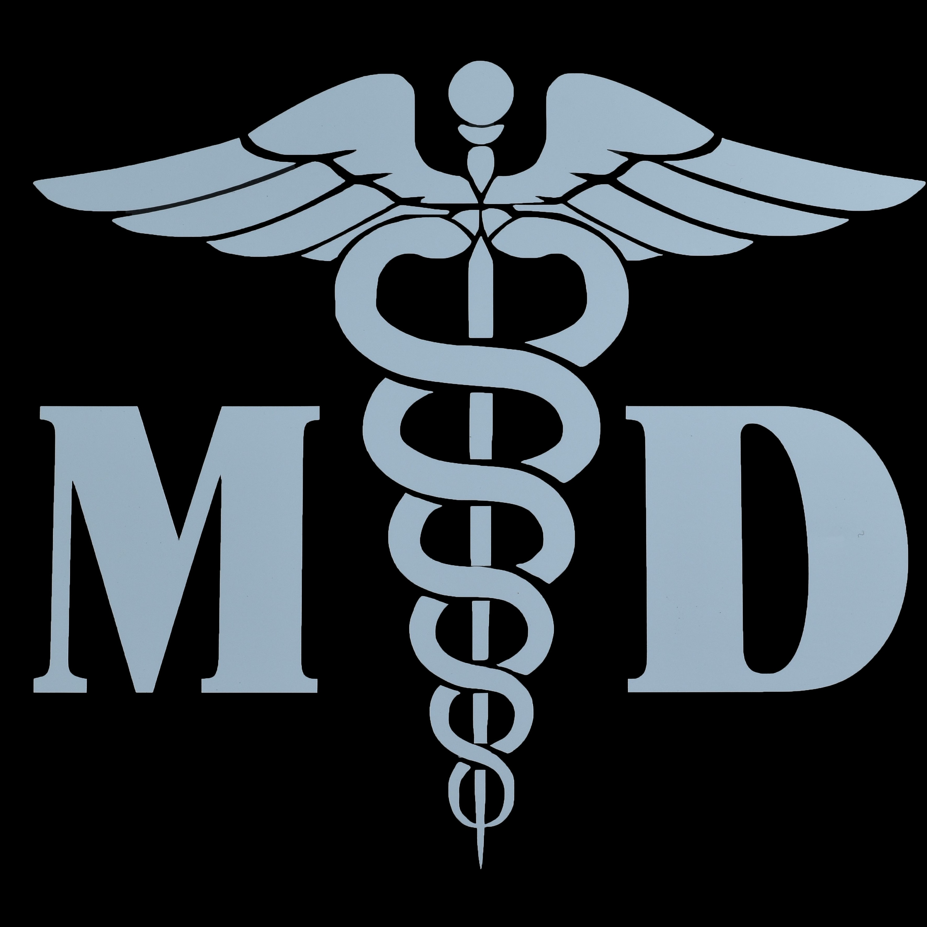 Medical Doctor MD Decal Sticker - Etsy