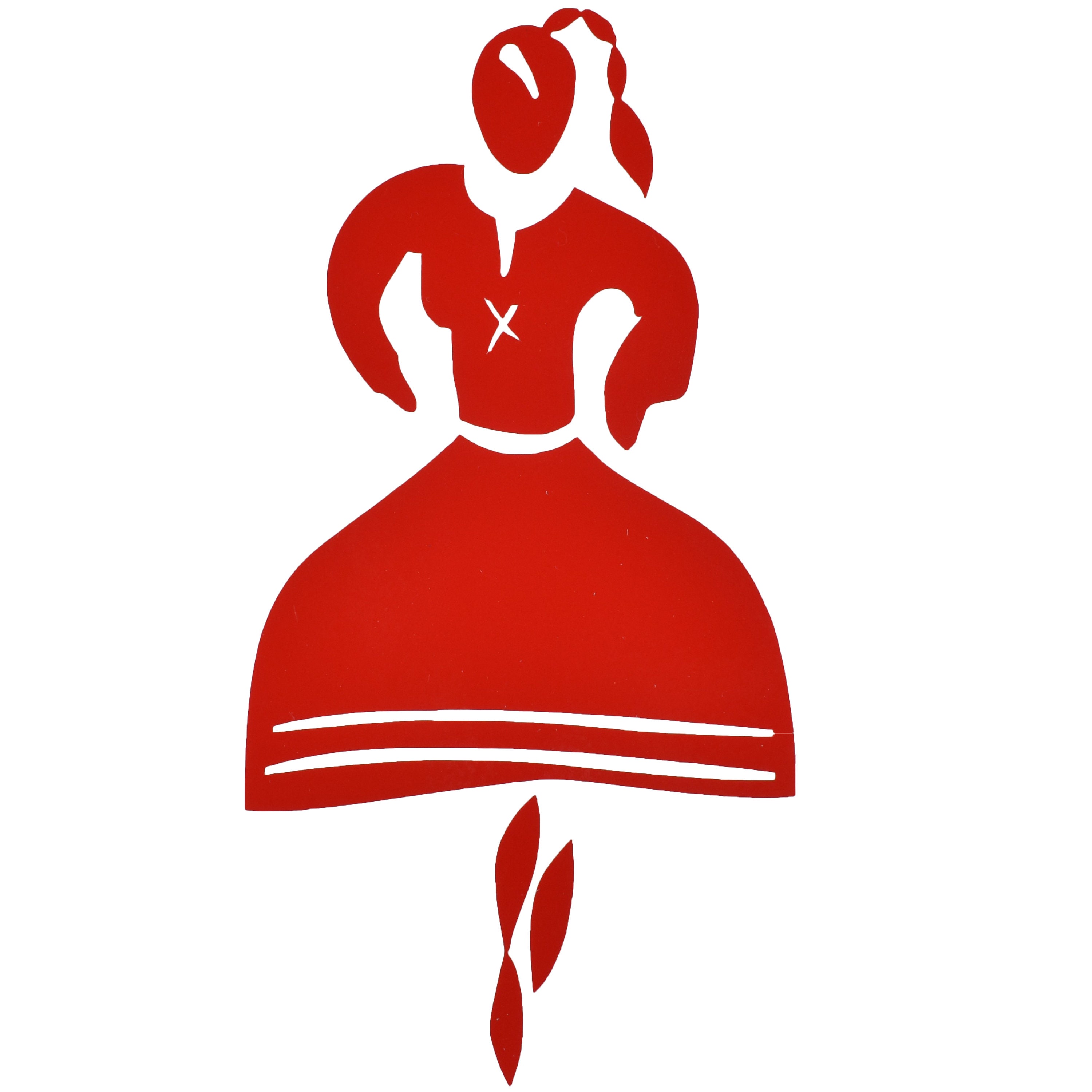 Goralka Female Polish Highlander Decal Sticker Polska Poland Podhale ...