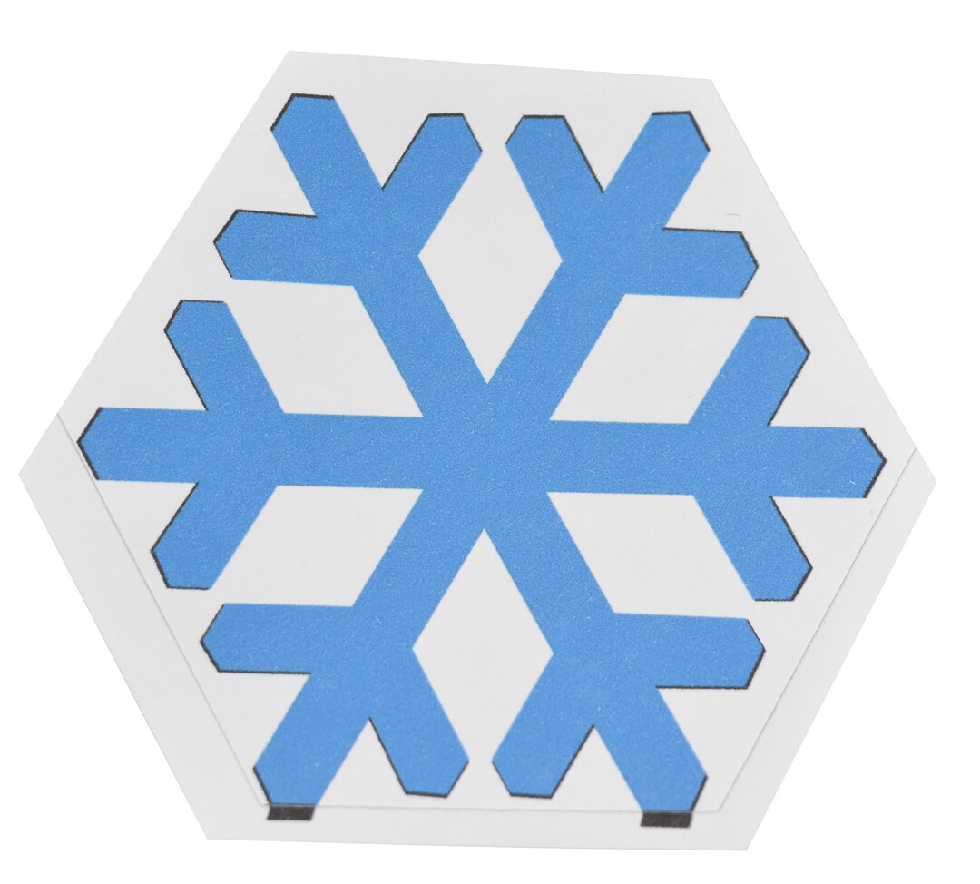 SNOWFLAKE STICKER - Car Sticker - Bumper Sticker - Etsy