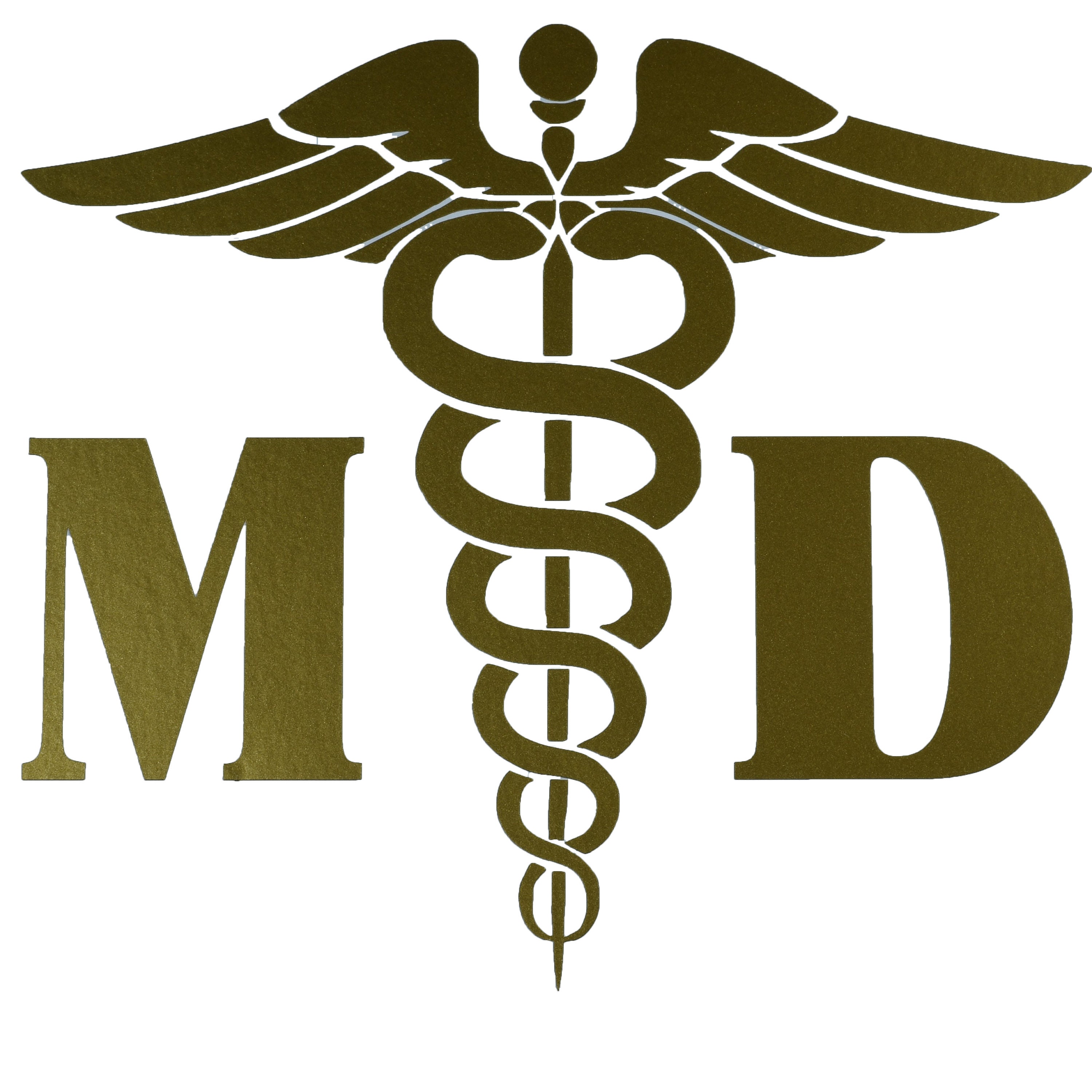Medical Doctor MD Decal Sticker - Etsy