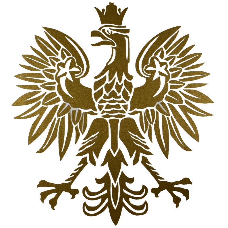 Polish Eagle Orzel Decal Sticker Polska Poland - Etsy