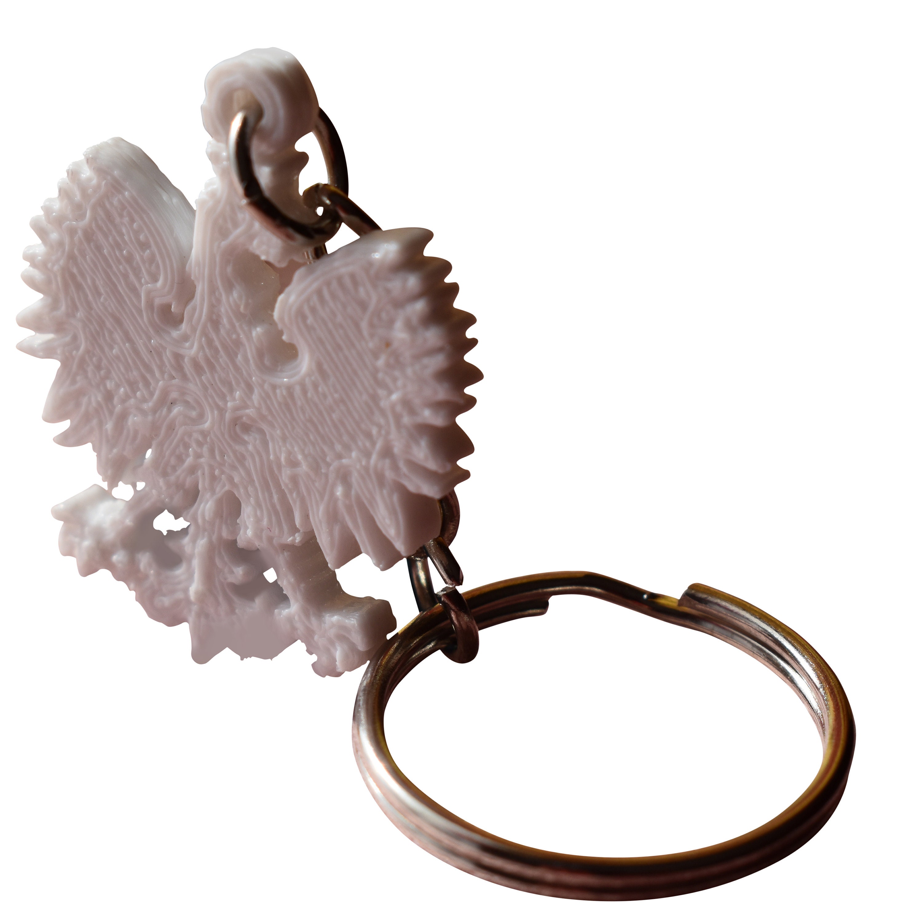 Polish Eagle Keychain Small 3D Printed Keyring Zipper - Etsy