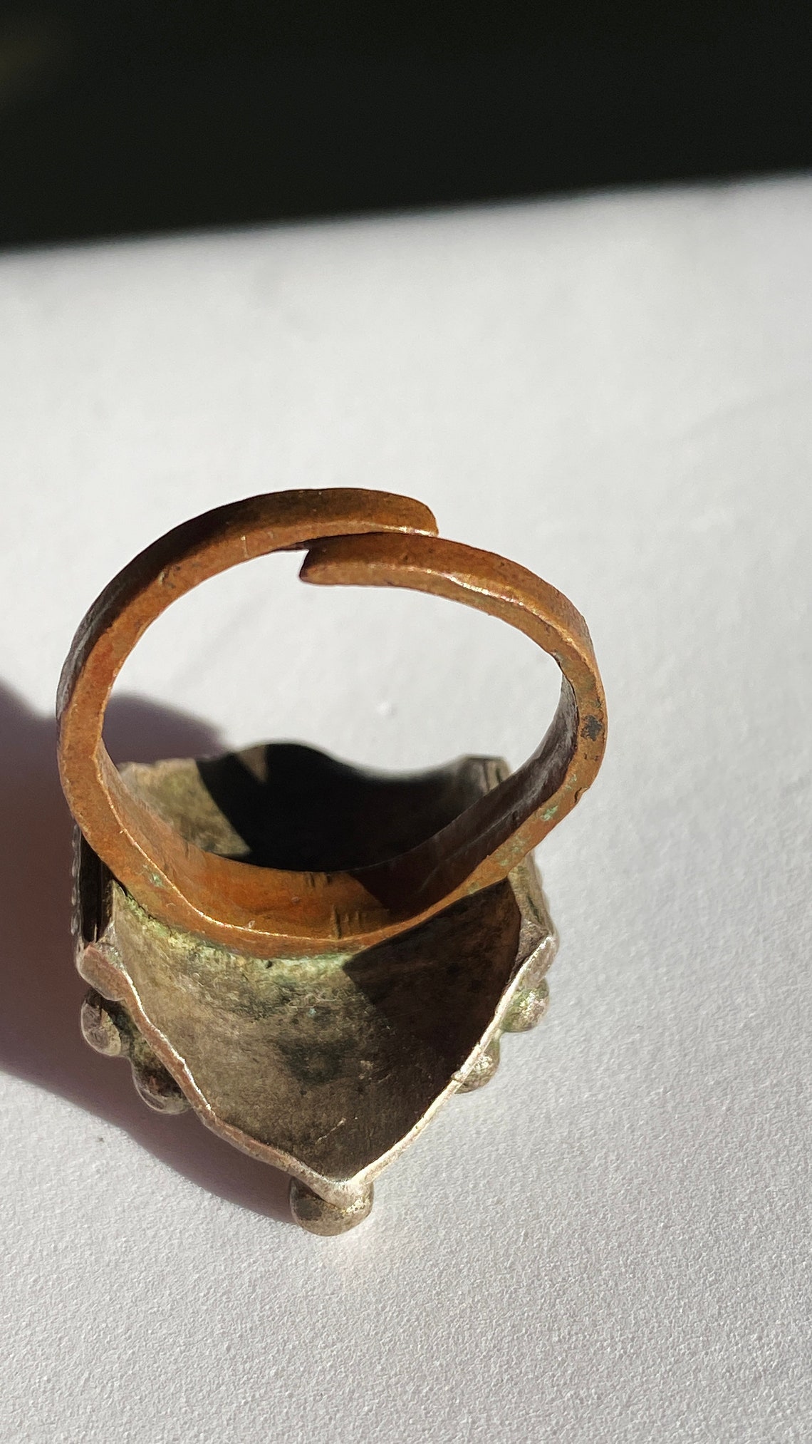 1 X Antique PURE Silver Indian Toe Ring / With Adjustable | Etsy