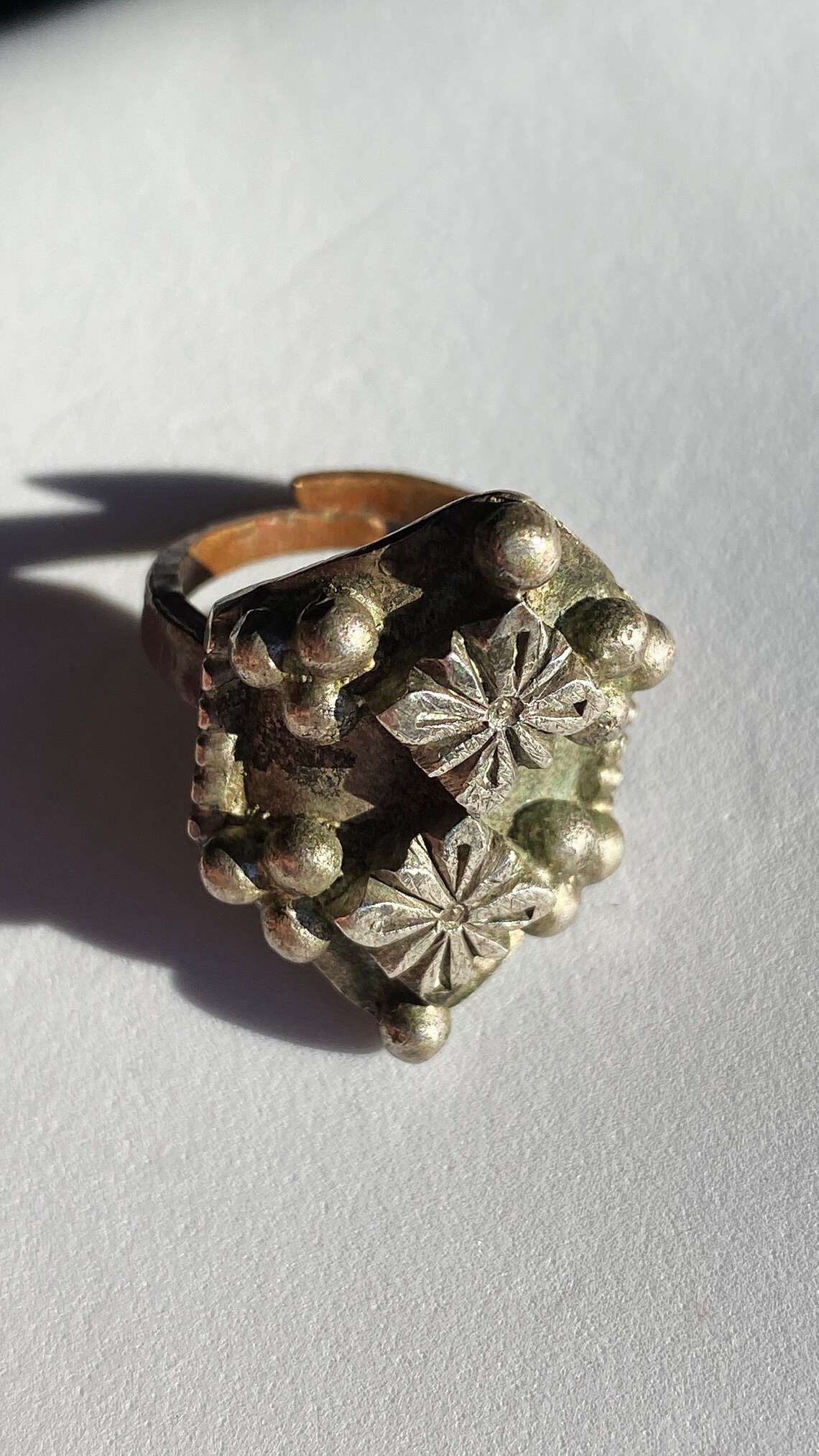 1 X Antique PURE Silver Indian Toe Ring / With Adjustable | Etsy