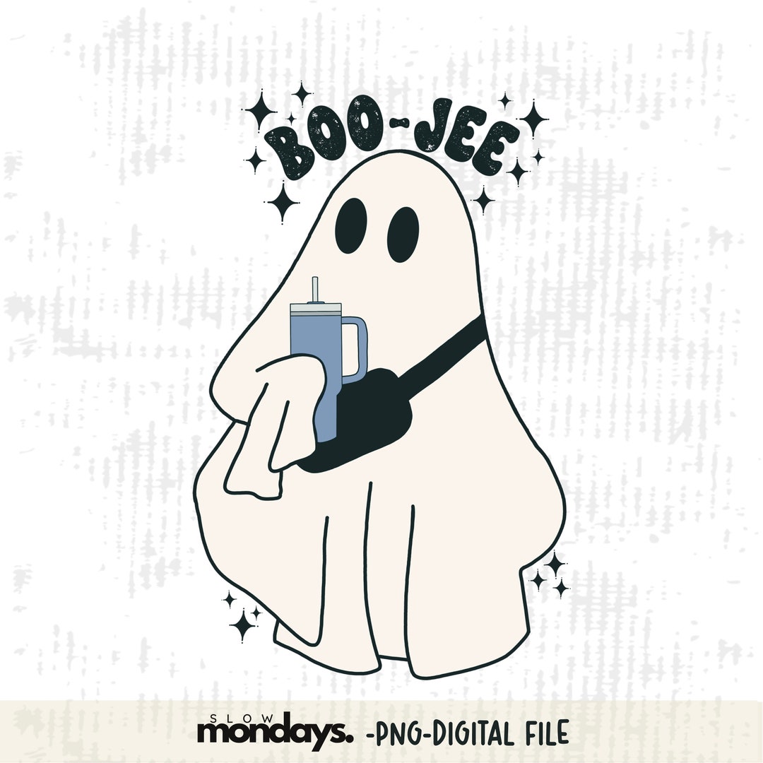 Halloween PNG, Spooky Png, Ghost Png, Boo-jee Tumbler Inspired Ghost ...