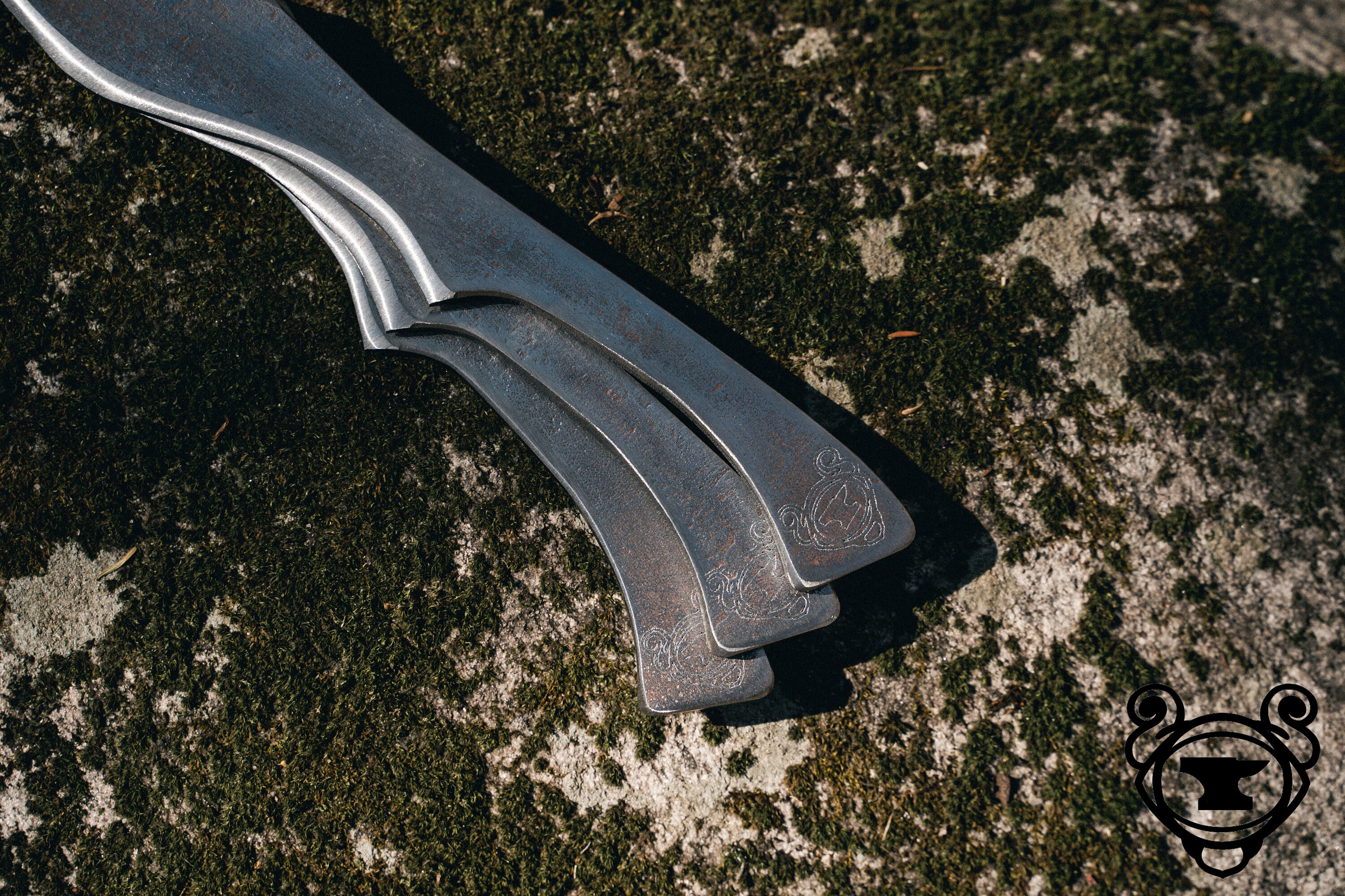 Throwing Knife Persian Set of 3 - Etsy