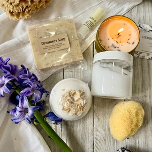 Relaxation Stress Relief Aromatherapy Gift Box Self Care Spa Gift Set ...