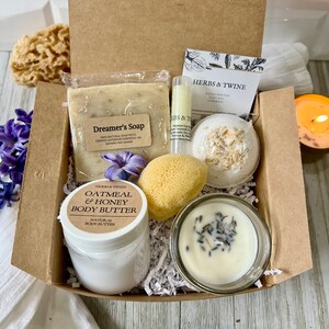 Relaxation Stress Relief Aromatherapy Gift Box Self Care Spa Gift Set ...