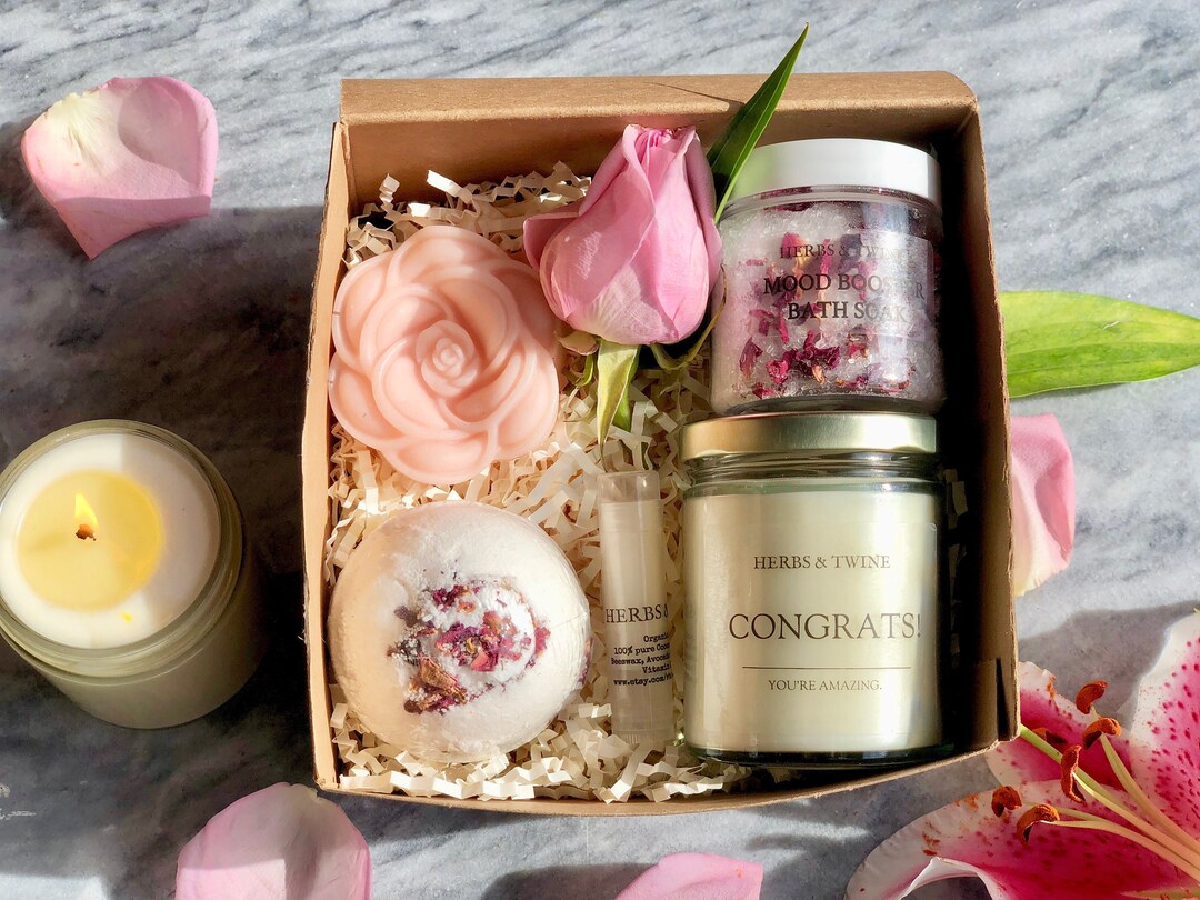 CONGRATS Mom to Be Gift Basket, Expecting Mom Gifts, Pregnancy Gift Set ...