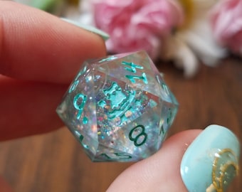 Crystal Rpg Dice - Etsy