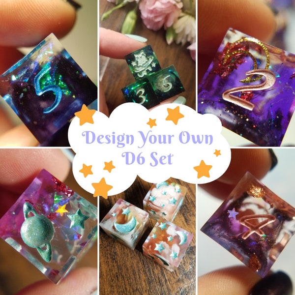 D6 Dice - Etsy