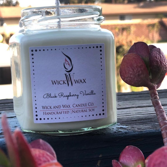Black Raspberry Vanilla Candle - Etsy