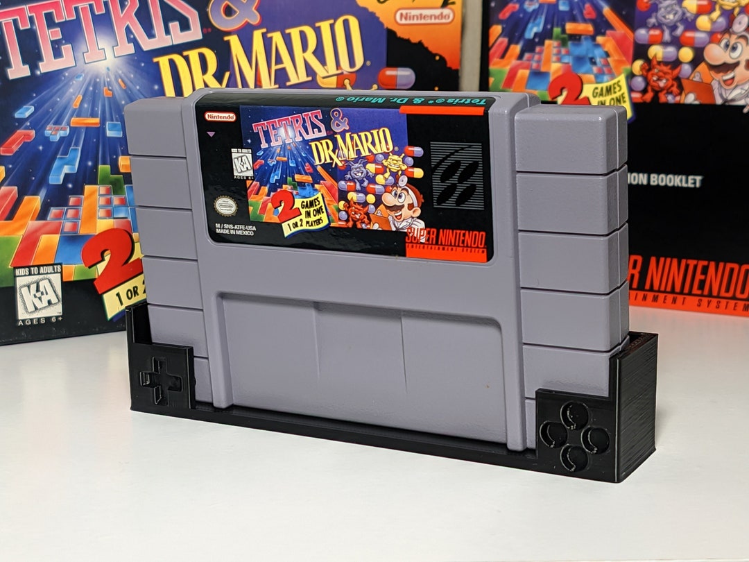 SNES Game Cartridge Display Shelf Wall Mount Functional Art - Etsy