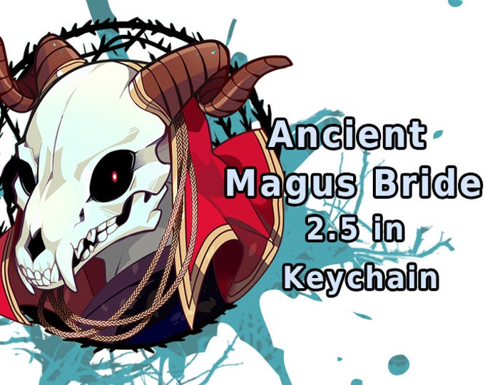 The Ancient Magus Bride Mahoutsukai No Yome 2.5 in Charm Keychain - Etsy