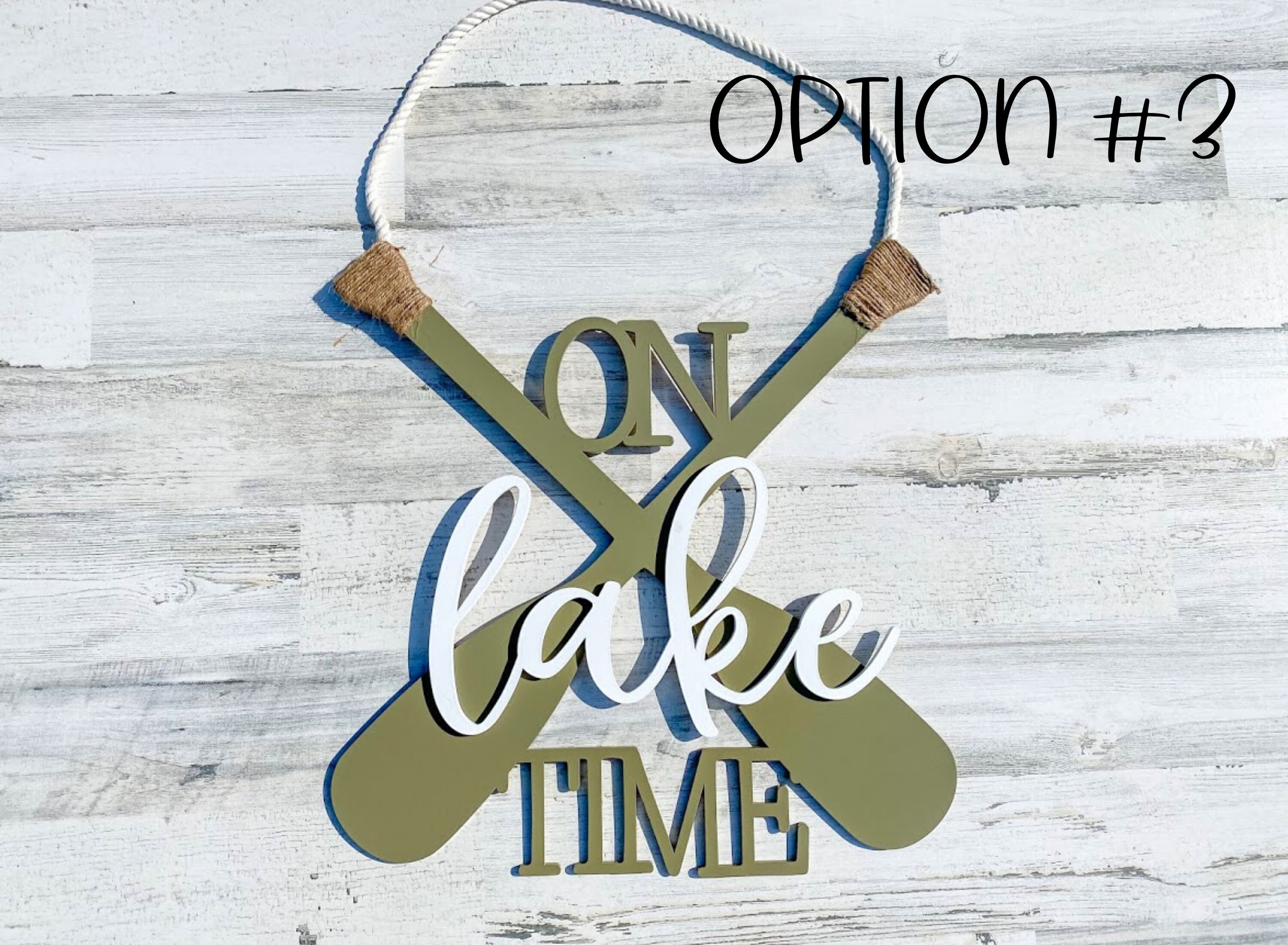 Lake Life Words Lake House Wall Decor Outdoor Summer Decor | Etsy