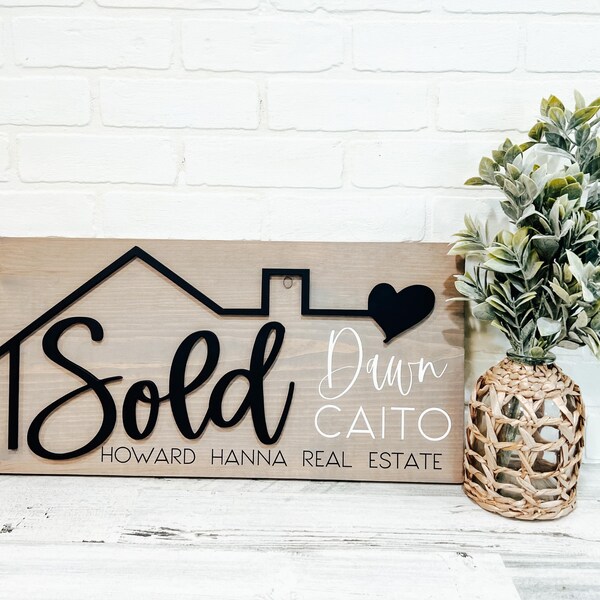 Sold Sign - Etsy