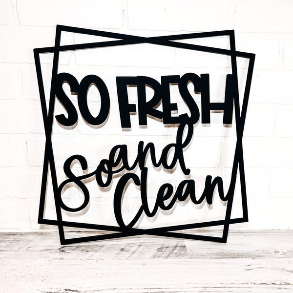 So Fresh so Clean - Etsy