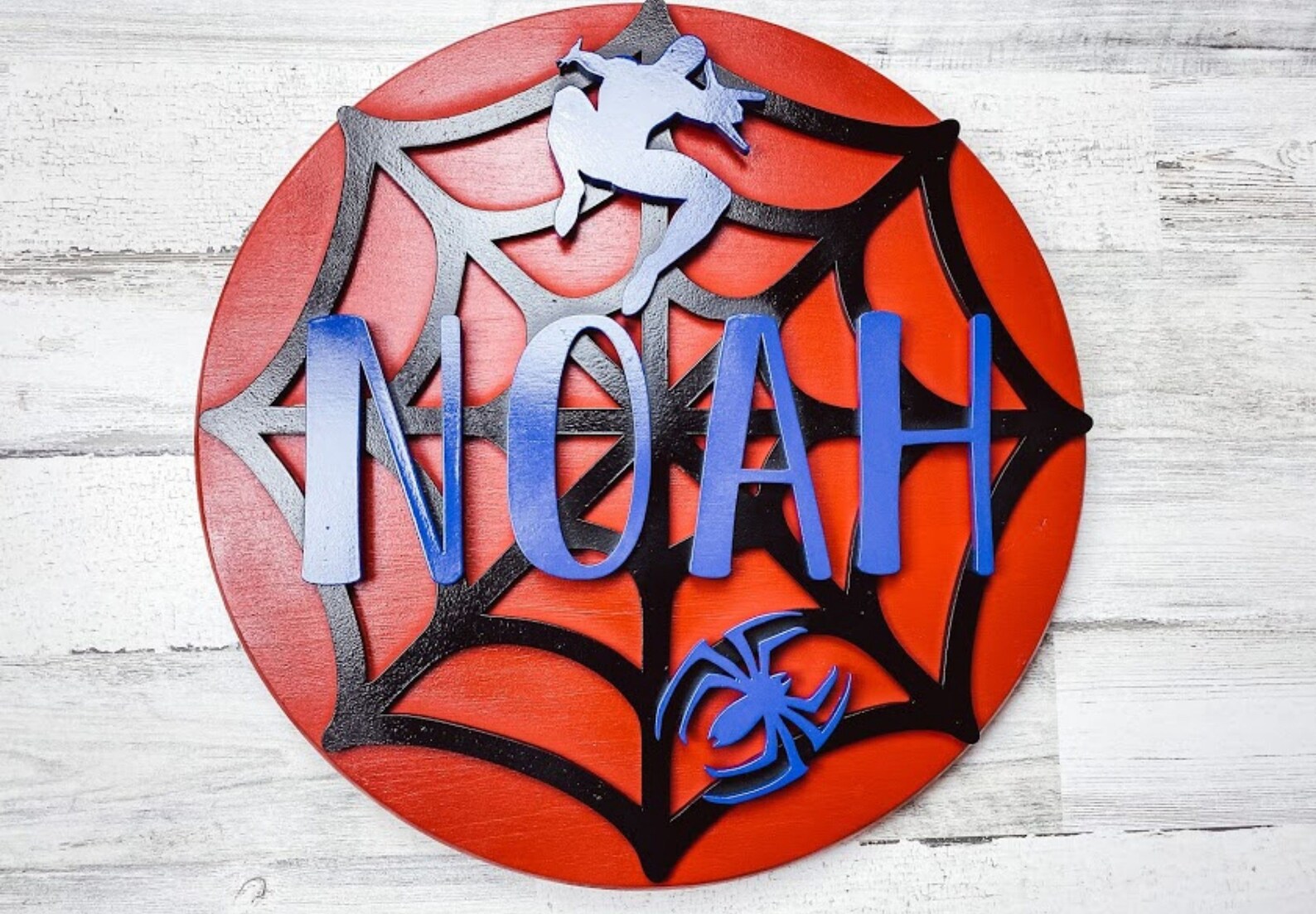 Spiderman Name Sign Captain America Batman Superhero Room - Etsy