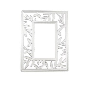 Leaves Frame Metal Cutting Dies Stencils Embossing Card Scrapbooking ...