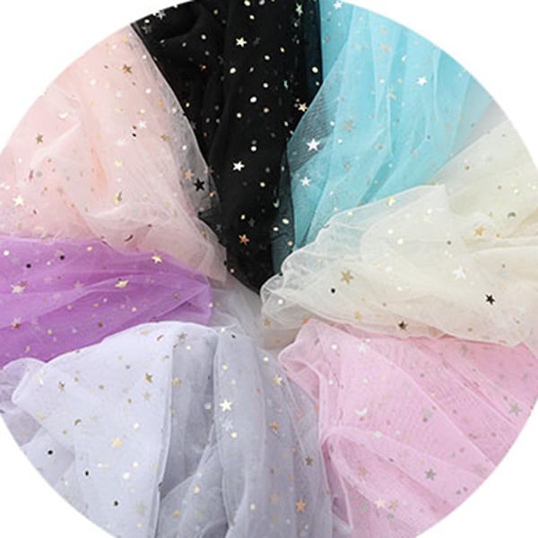 Glitter Star Tulle - Etsy