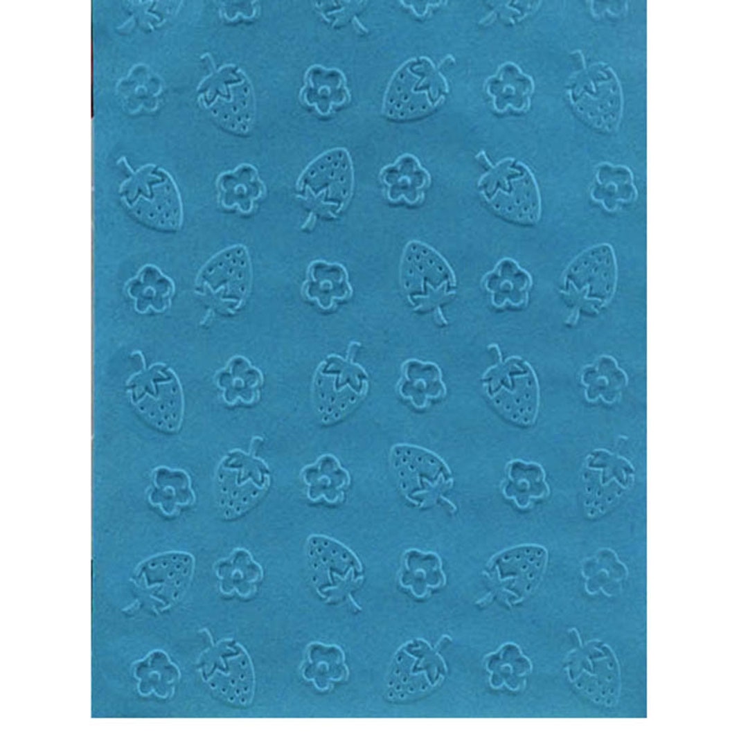 Strawberry Flower Background Embossing Folder for Card Making - Etsy