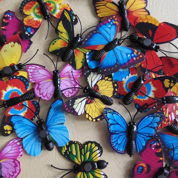 Butterfly Magnets - Etsy