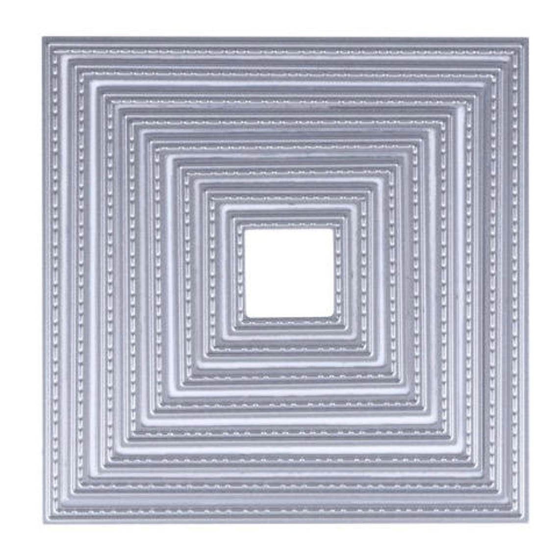 7pcs/set Square Stitched Frame Cutting Die Carbon Steel DIY - Etsy