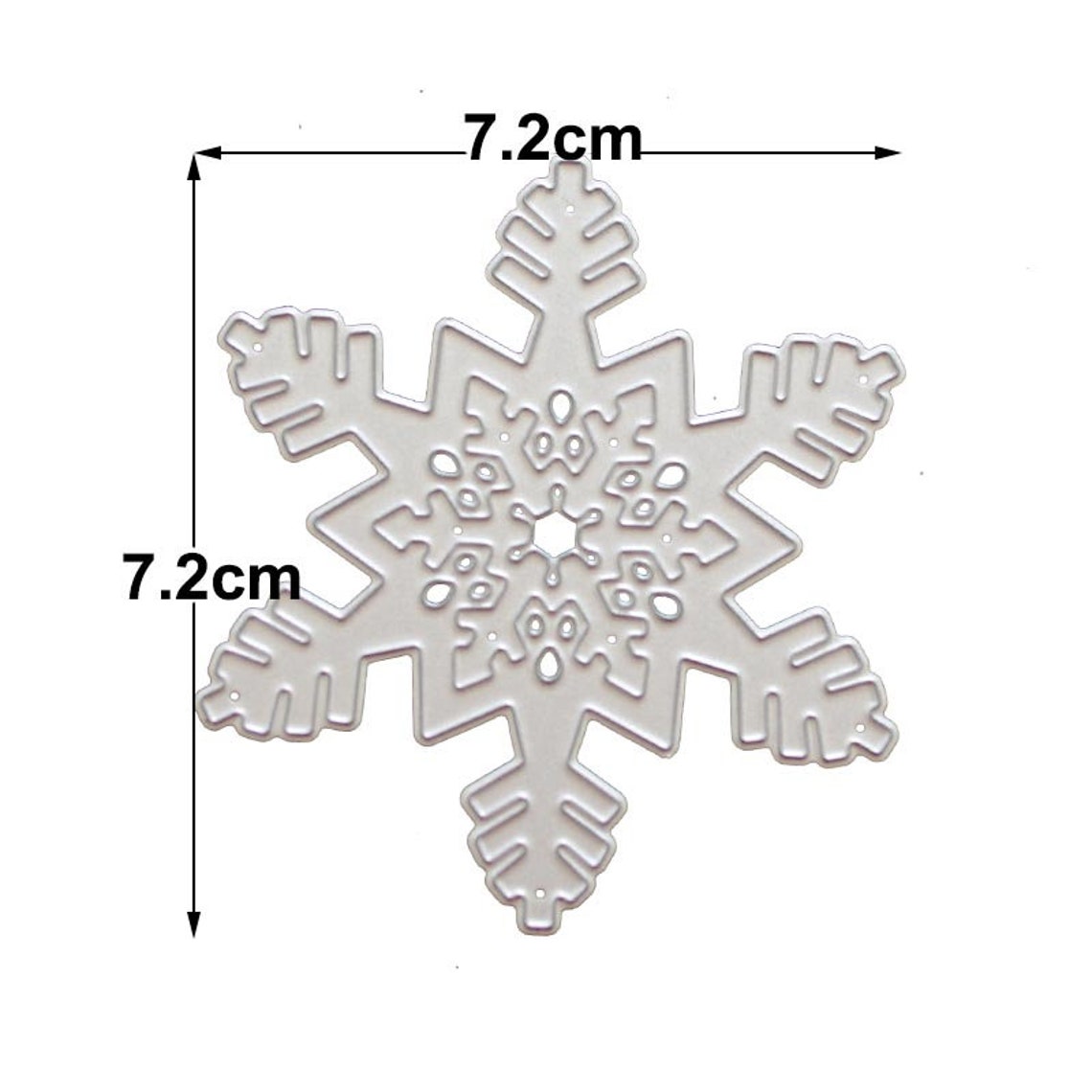 Snowflakes Metal Cutting Dies/metal Die Cut/stencils Embossing/ Card ...