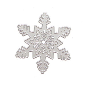 Snowflakes Metal Cutting Dies/metal Die Cut/stencils Embossing/ Card ...