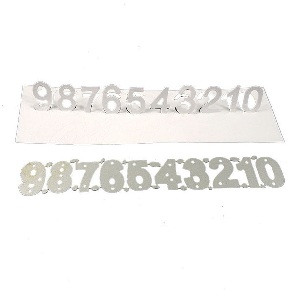 Stand up Numbers - Etsy