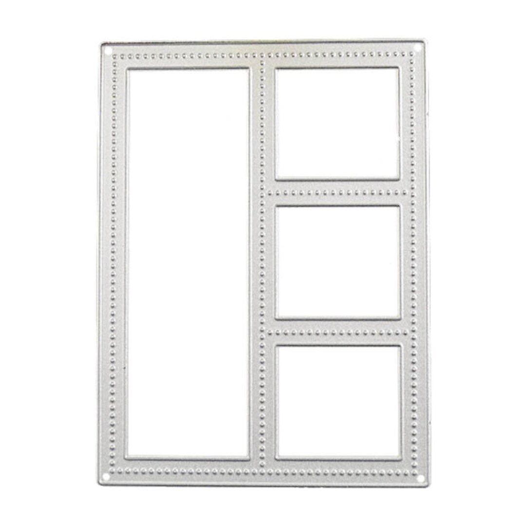 Window Frame Metal Die Cut, Stitched Scrapbooking Stencil - Etsy