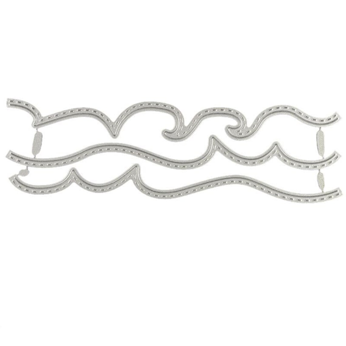 Wave Border Edge Metal Die Cut for DIY Scrapbooking Greeting - Etsy