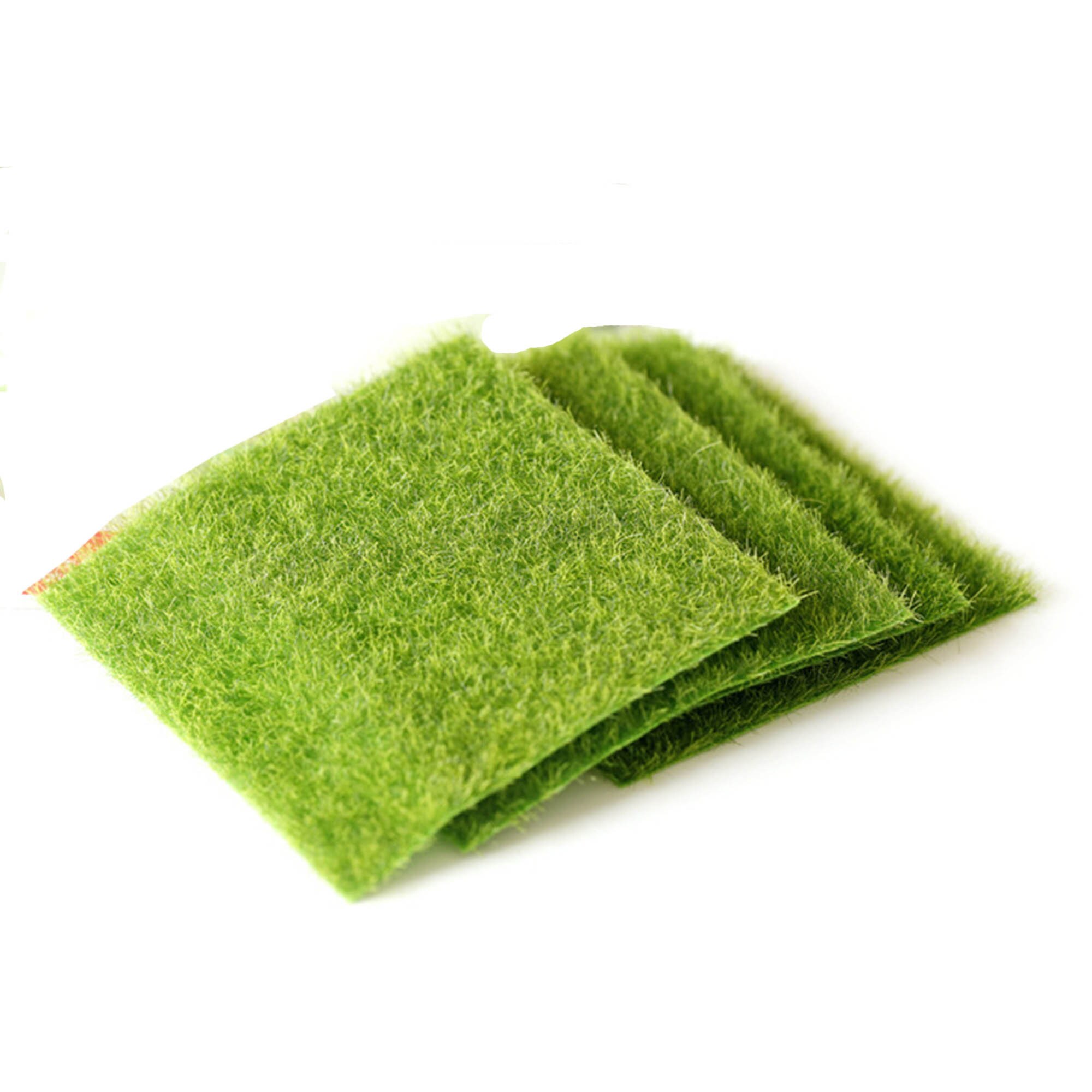 Miniature Fairy Garden Grass Squares (set of 4) - Etsy