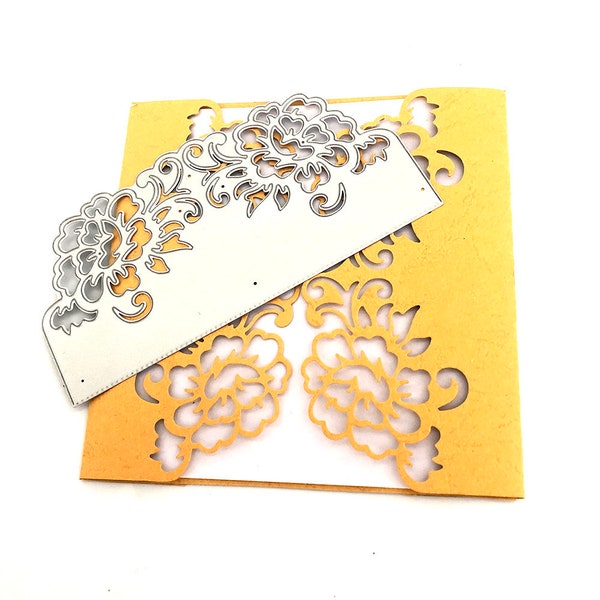Flower Border Metal Dies - Etsy