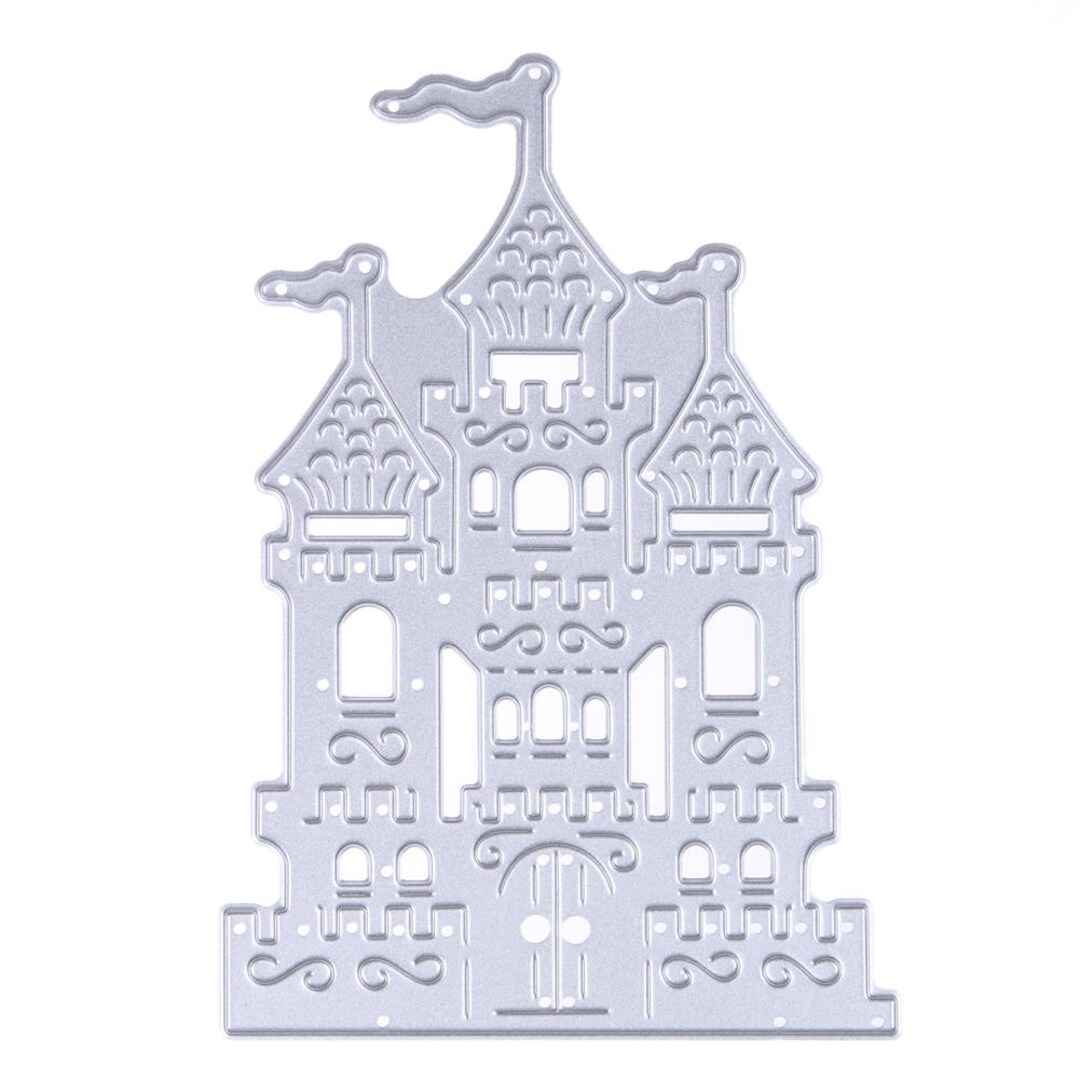 Castle Metal Cutting Dies Carbon Steel Templates Stencils for DIY ...