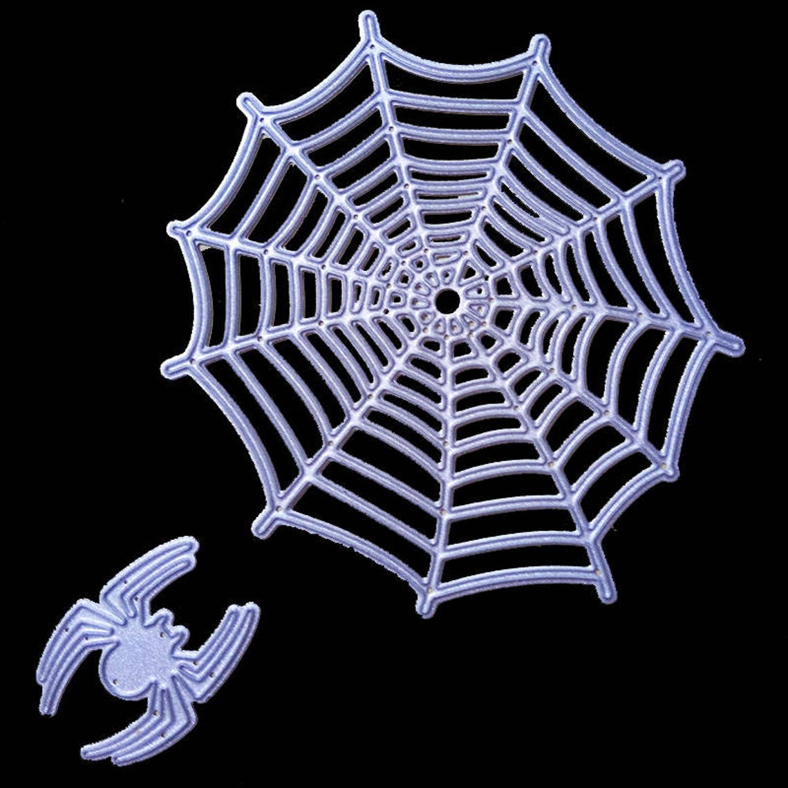 Spider Web Carbon Steel Die Halloween Card Making Cutting Die DIY ...