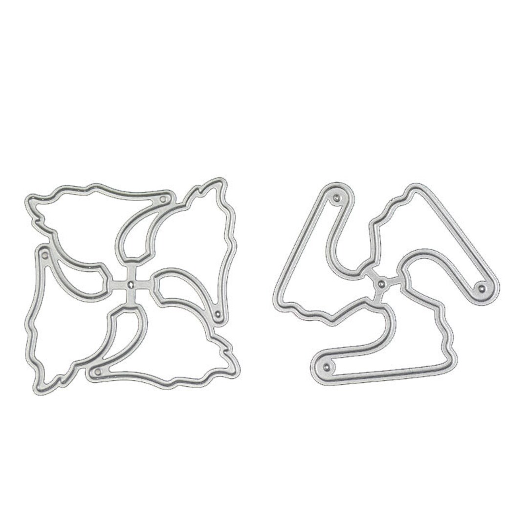 Mini Windmill Die Metal Die Stencil Cutting Die Carbon Steel DIY ...