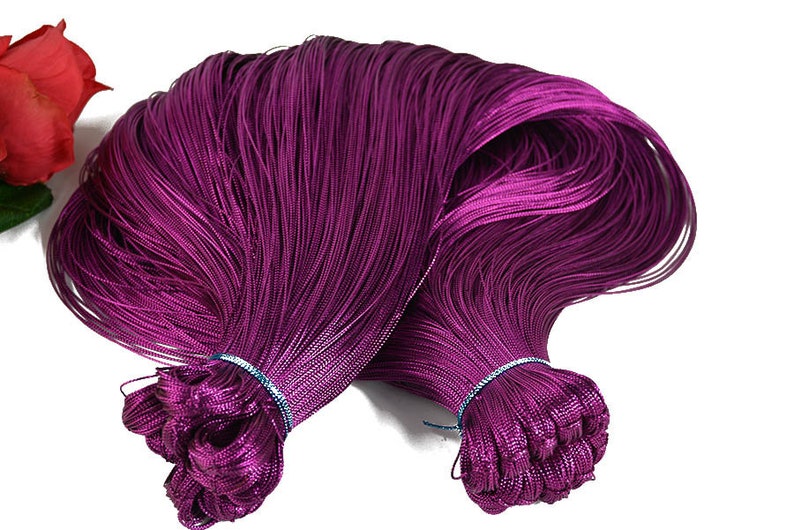 1600yards Mix 16colors Thread Metallic Tinsel String Cord 1mm - Etsy