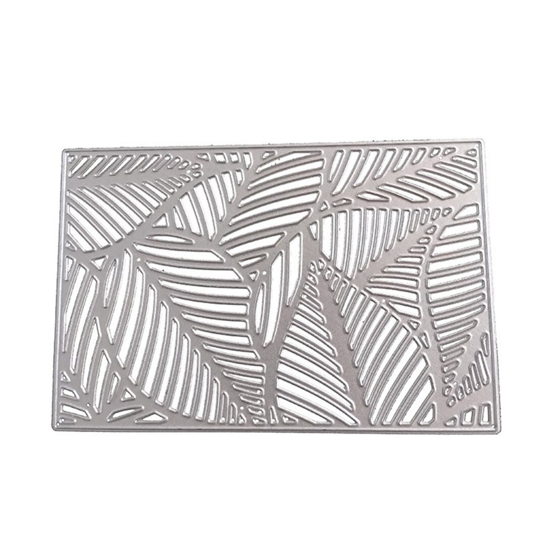 Hollow Out Leaves Background Metal Die Cut/carbon Steel Die Cuts /metal ...