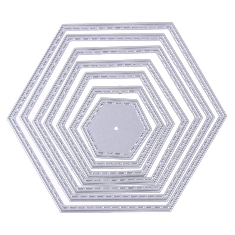 Hexagon Stencil - Etsy