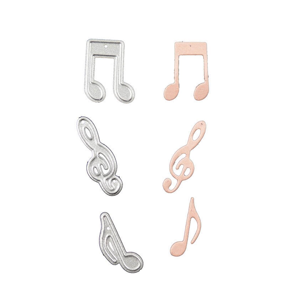 Music Note Metal Die Cut, DIY Scrapbooking, Card Making - Etsy