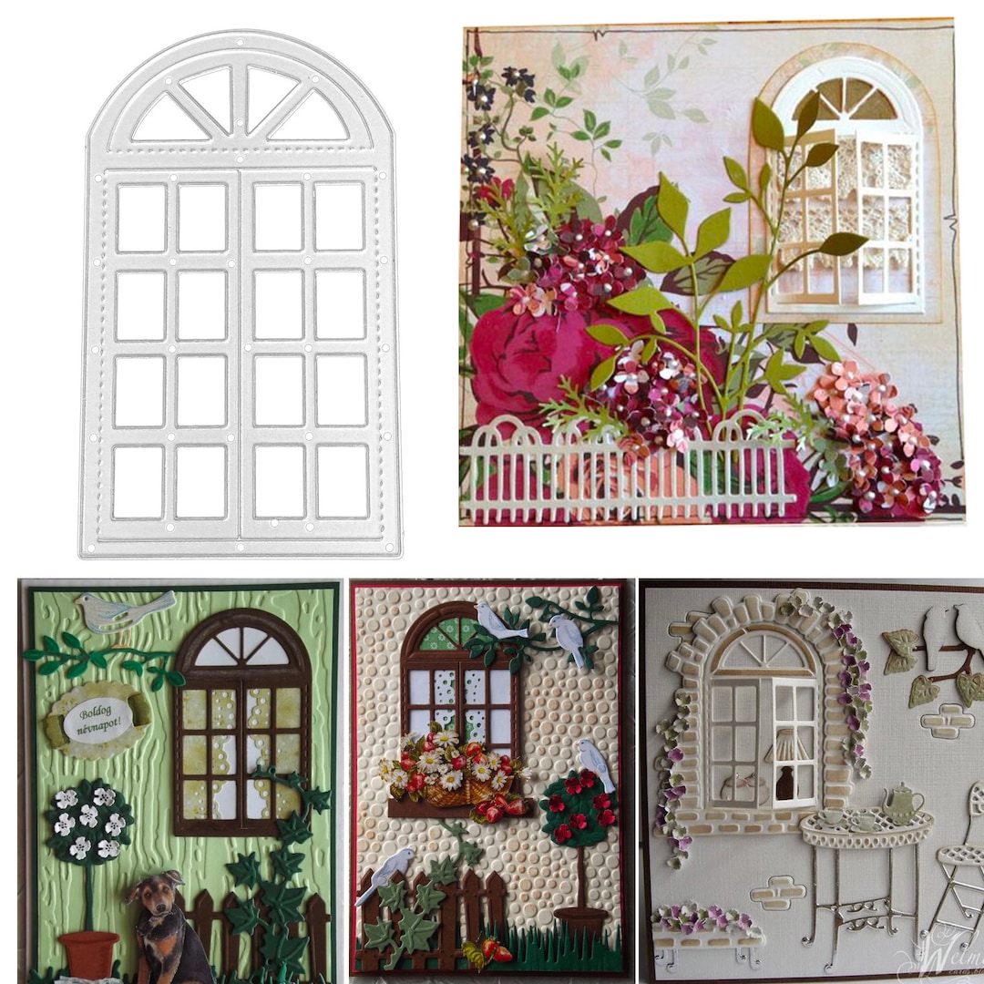 Window Metal Die Cut Metal Cutting Die Scrapbooking Die-cut for ...