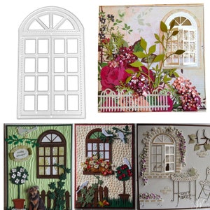 Window Metal Die Cut| Metal Cutting Die| Scrapbooking Die-cut for ...